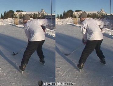 How to Take a Backhand Shot – How To Hockey
